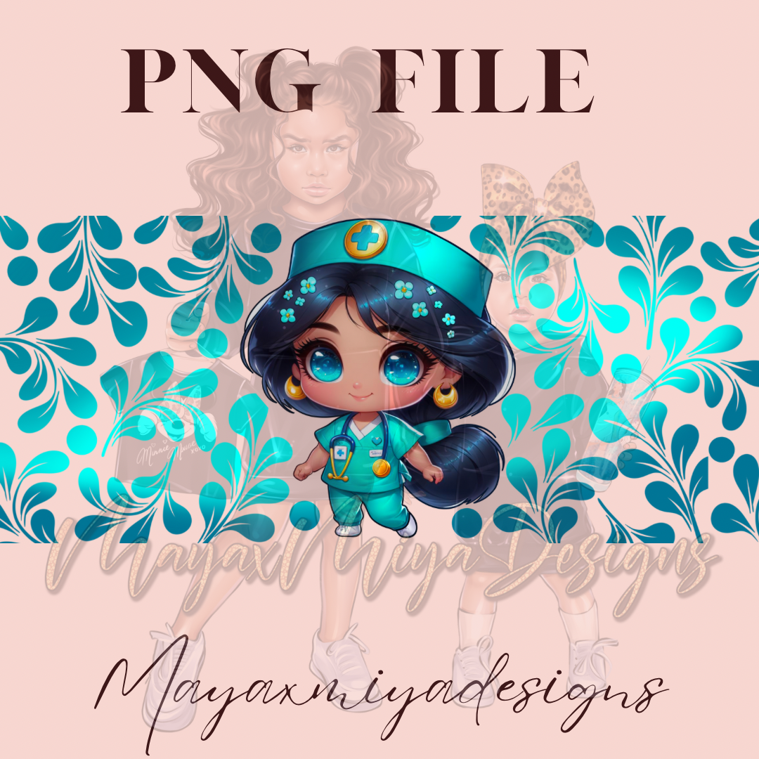 PRINCESS J NURSE TALAVERA PNG WRAP – MayaxMiyadesigns